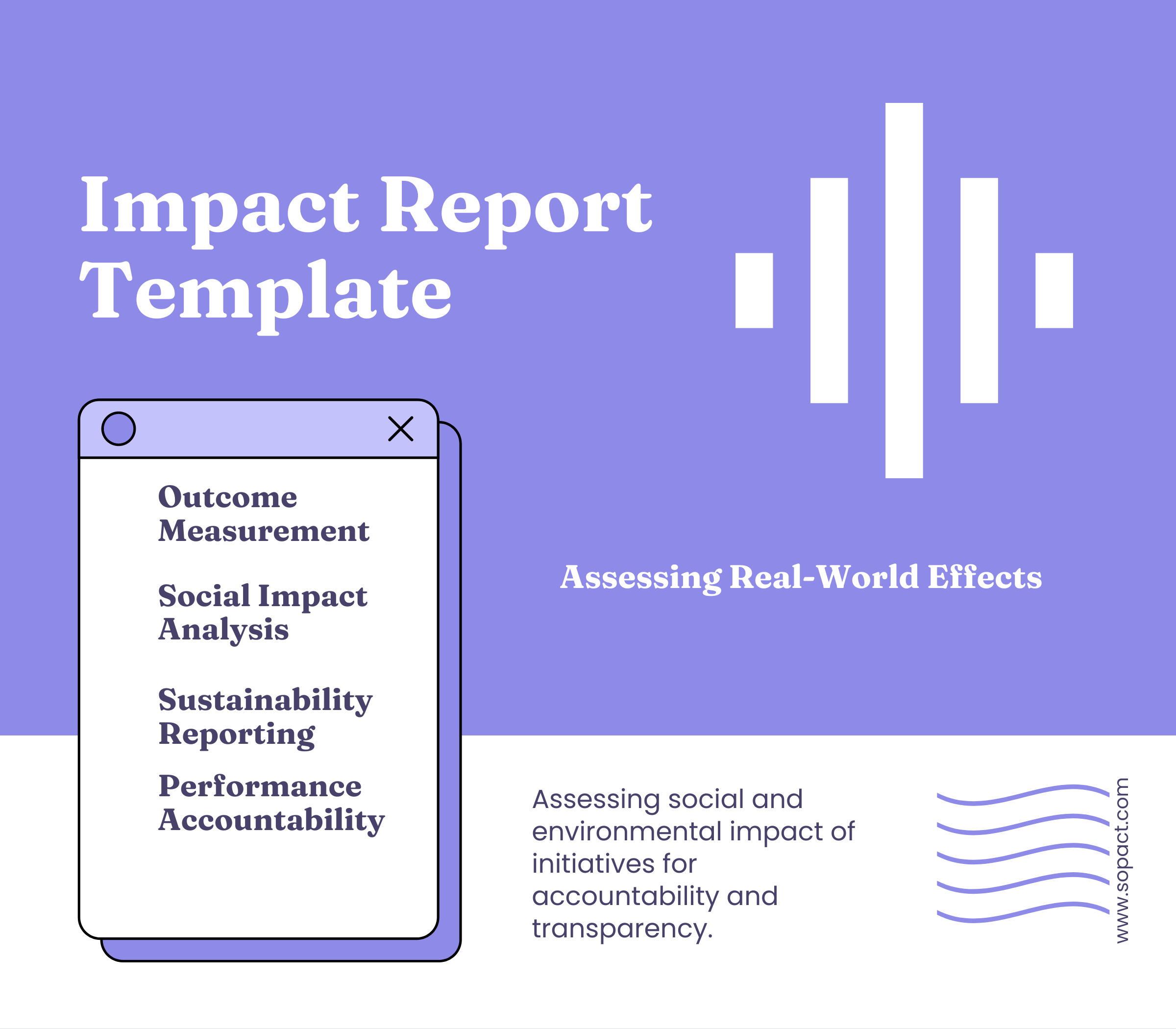 Impact Reporting Template | sopact